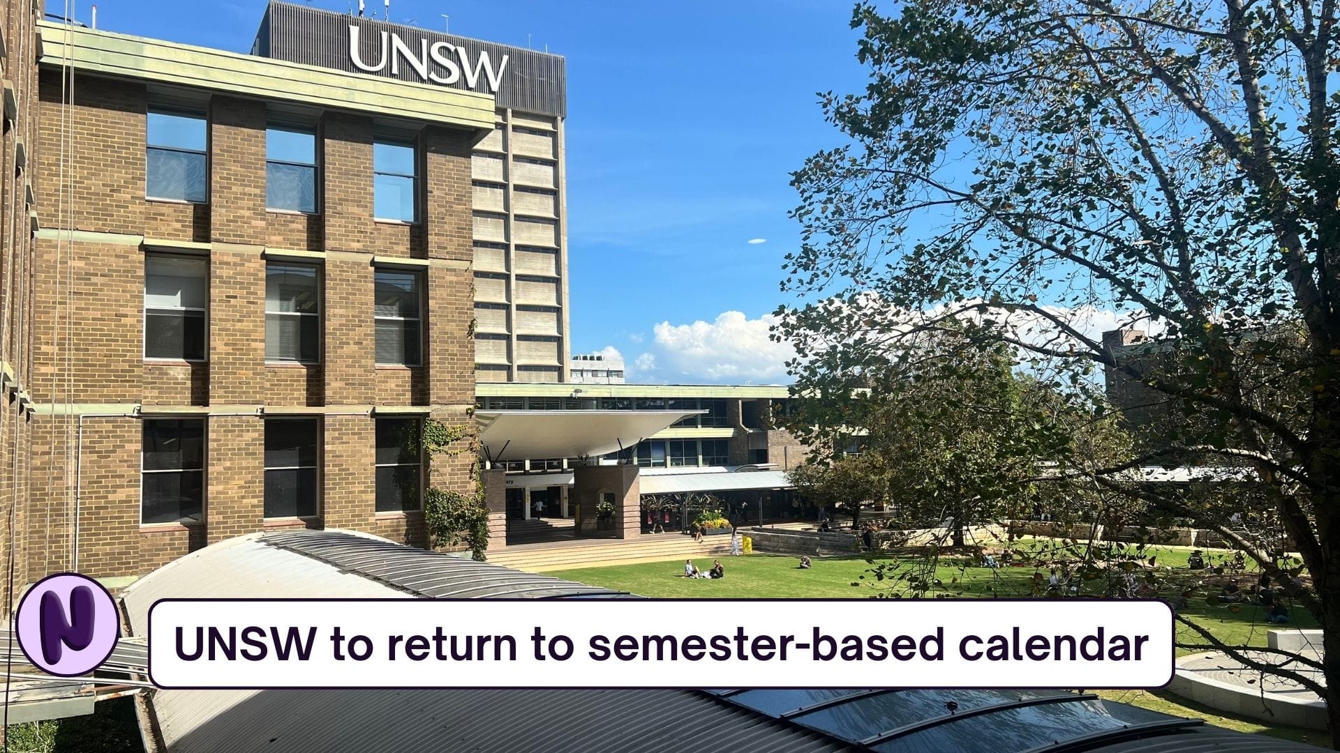 UNSW to return to semester-based calendar