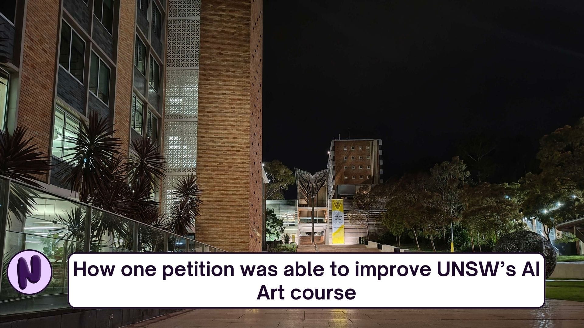 How one petition was able to improve UNSW’s AI Art course